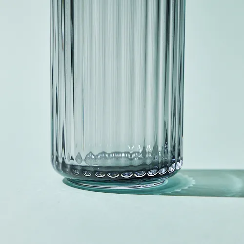 Lyngby Porcelain(リュンビューポーセリン)/Lyngby Vase Glass midnightblue H15 | 青山 ...